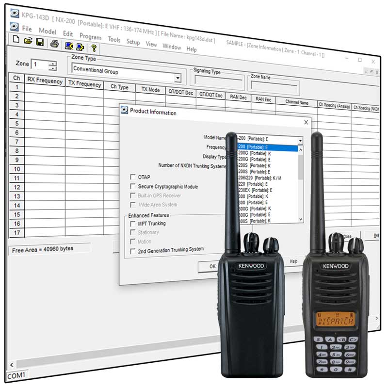 Kenwood NX-320 Accessories - Radiotronics