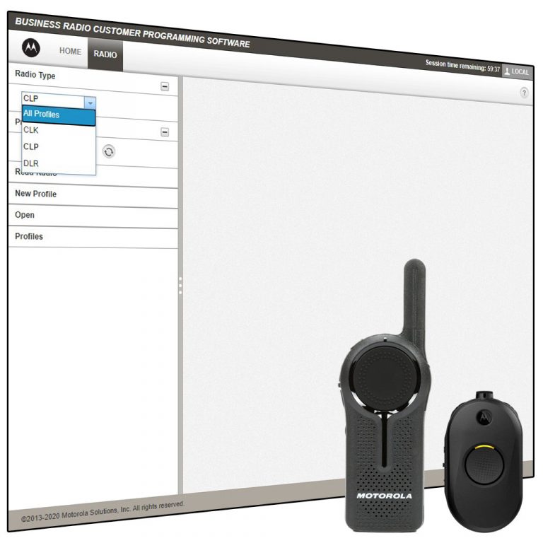 Motorola CLP107, CLP107e, CLP117 & DLR1060 Programming Software ...