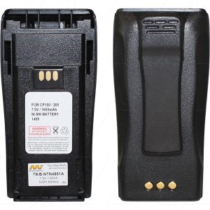 Motorola NNTN4851 Compatible DEP450, GP3188 & GP3688 NiMH 1650mAh ...