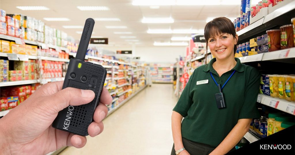 Supermarket Two Way Radios & Supermarket Walkie Talkies - Radiotronics